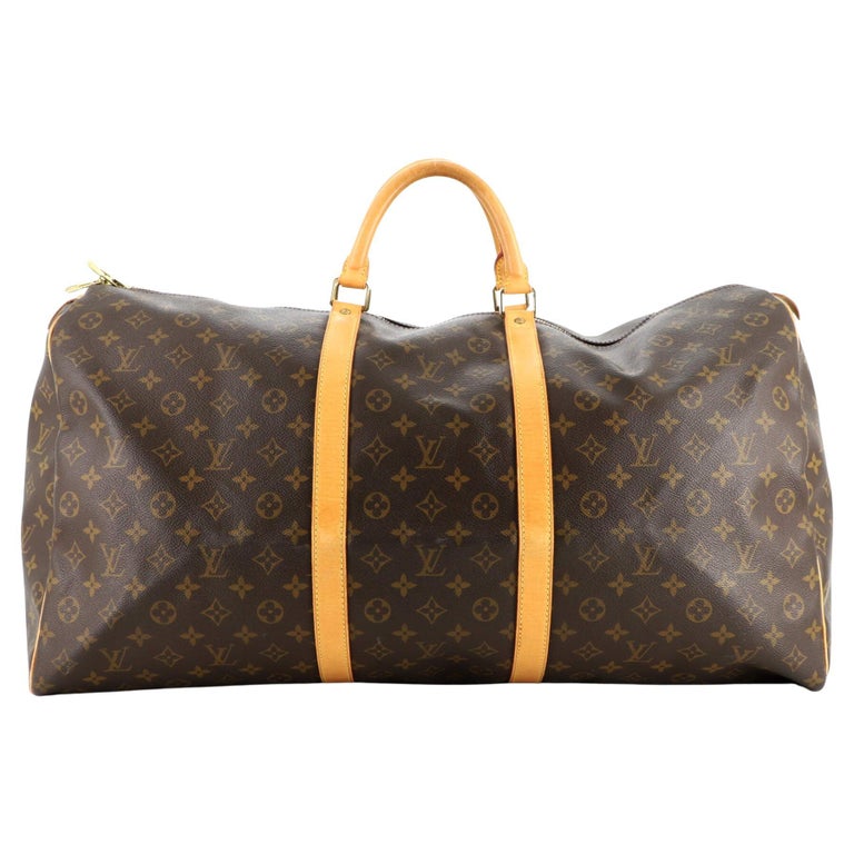 Louis Vuitton Keepall Bag Monogram Canvas 60 at 1stDibs