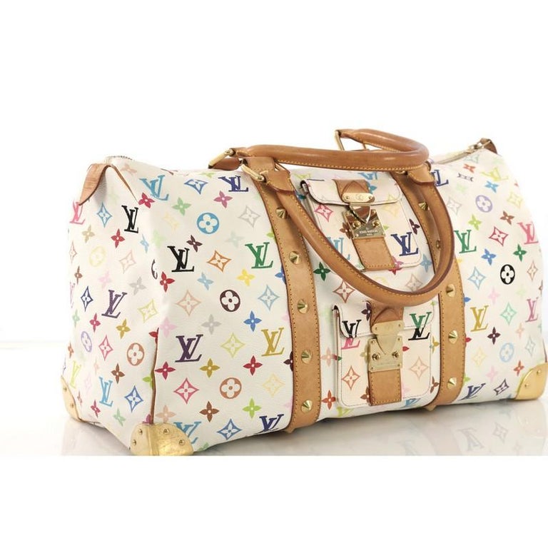 Louis Vuitton Keepall Bag Monogram Multicolor 45 at 1stDibs