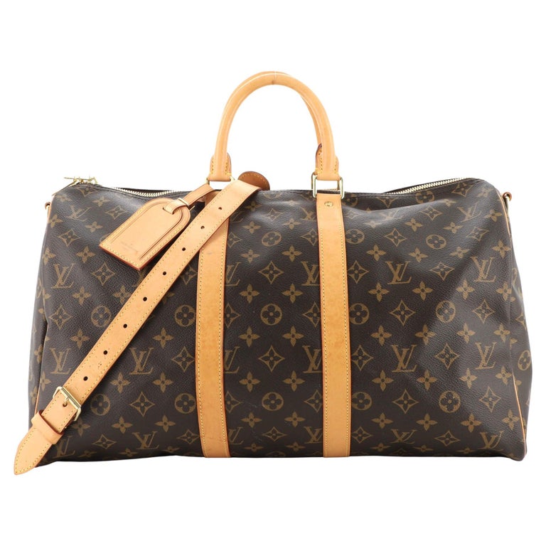 Louis Vuitton Keepall Bandouliere Bag Monogram Canvas 45 For Sale at ...