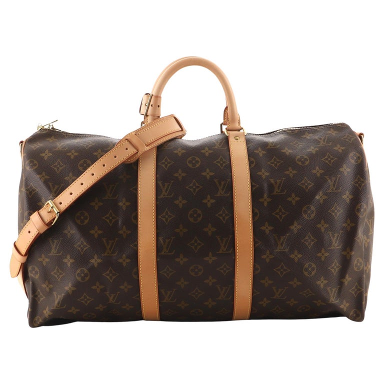 Louis Vuitton Keepall Bandouliere Bag Monogram Canvas 50 For Sale at ...