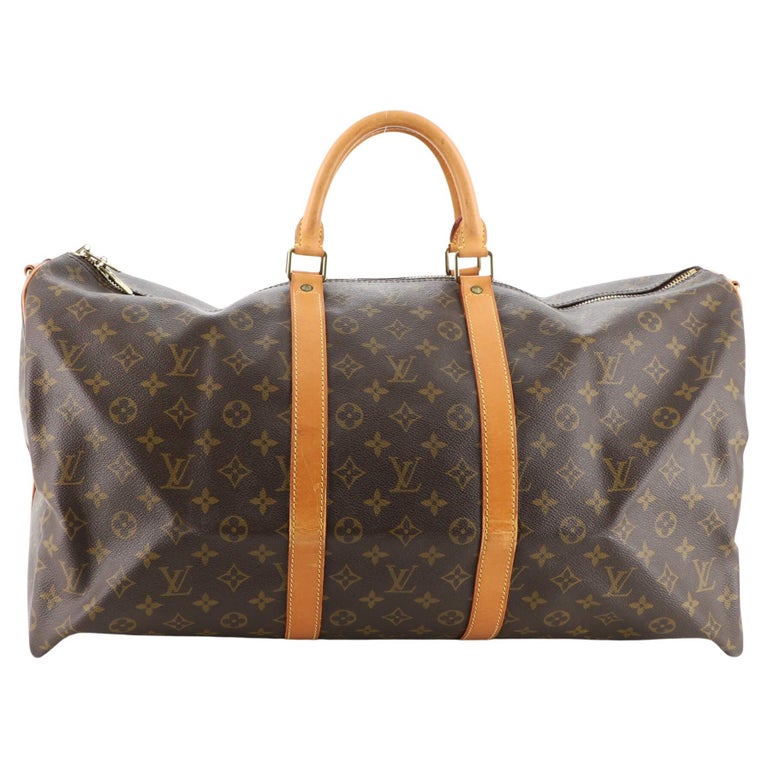 Louis Vuitton Keepall Bandouliere Bag Monogram Canvas 55 For Sale at ...