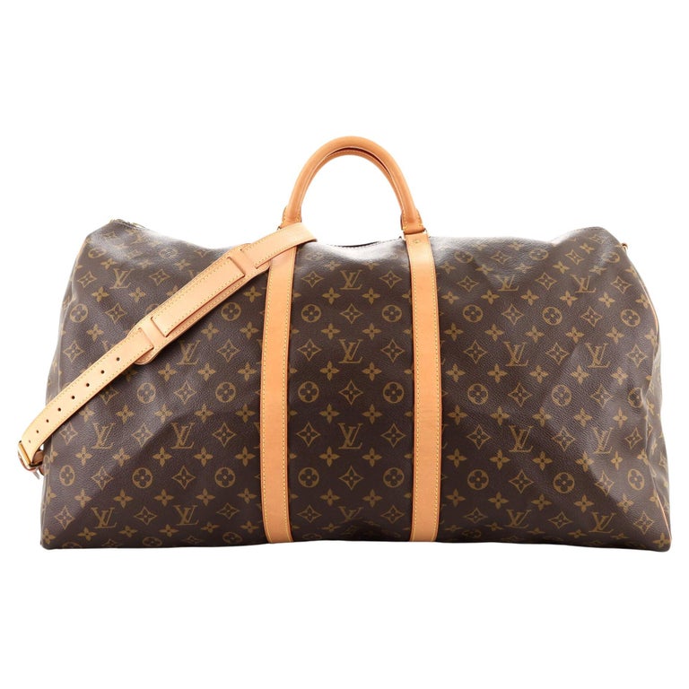 Louis Vuitton Keepall Bandouliere Bag Monogram Canvas 60 at 1stDibs