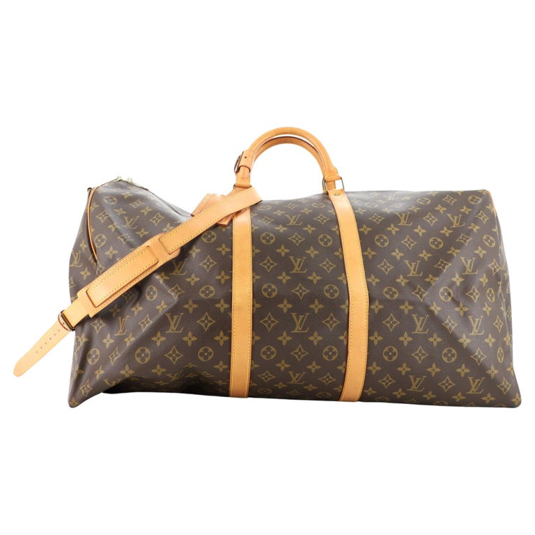 Louis Vuitton Keepall Bandouliere Bag Monogram Canvas 60 For Sale at ...