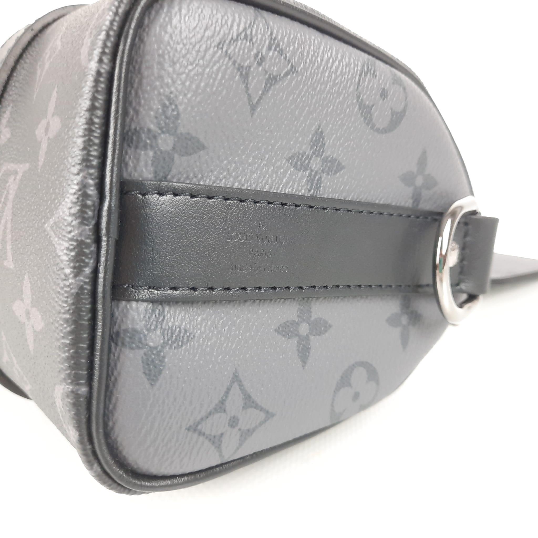 Louis Vuitton Keepall Shoulder Bag 25 Monogram Eclipse Reverse canvas ...