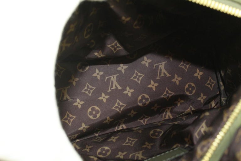 Louis Vuitton Khaki Green Puffer Monogram Pillow Speedy Bandouliere 25 ...
