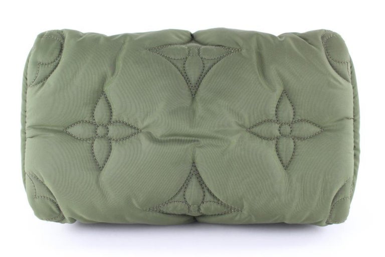 Louis Vuitton Khaki Green Puffer Monogram Pillow Speedy Bandouliere 25 ...