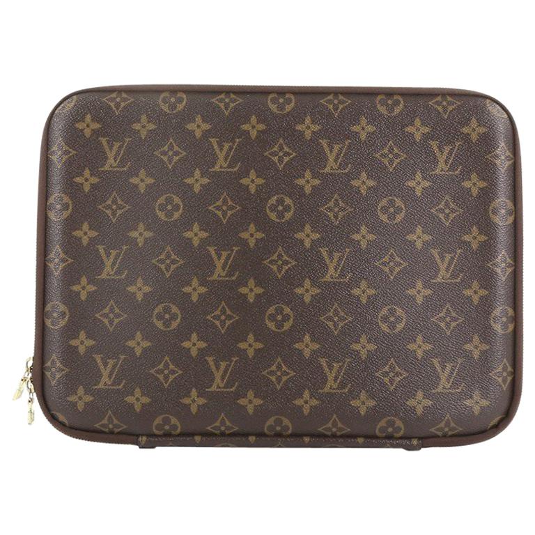Louis Vuitton Laptop Sleeve Monogram Canvas 13 at 1stDibs