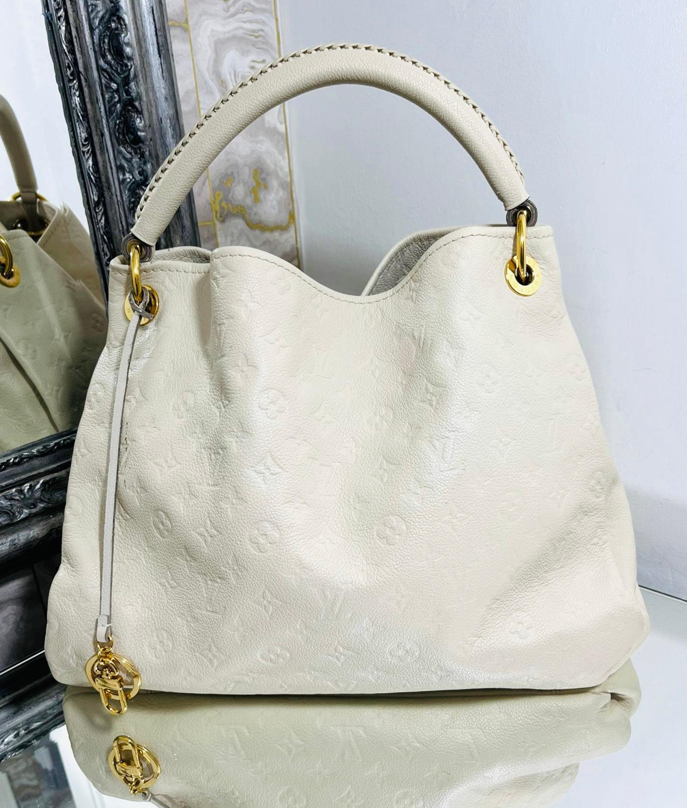 Louis Vuitton Leather Artsy Tote Bag For Sale at 1stDibs