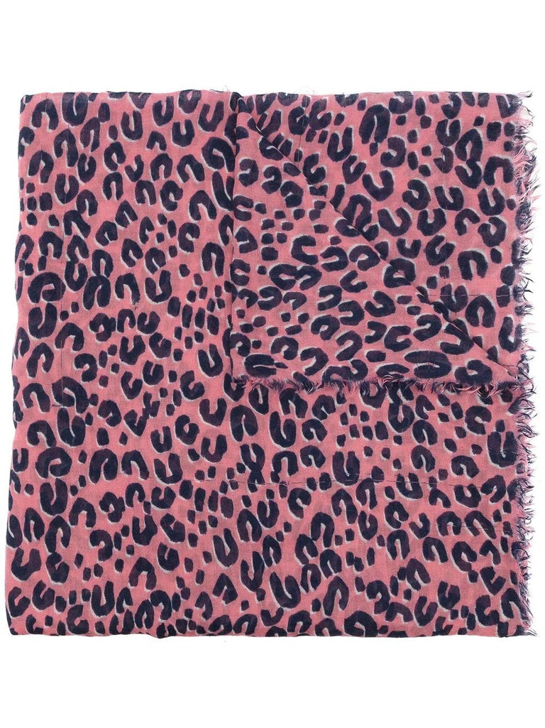 Louis Vuitton Leopard Print Scarf at 1stDibs