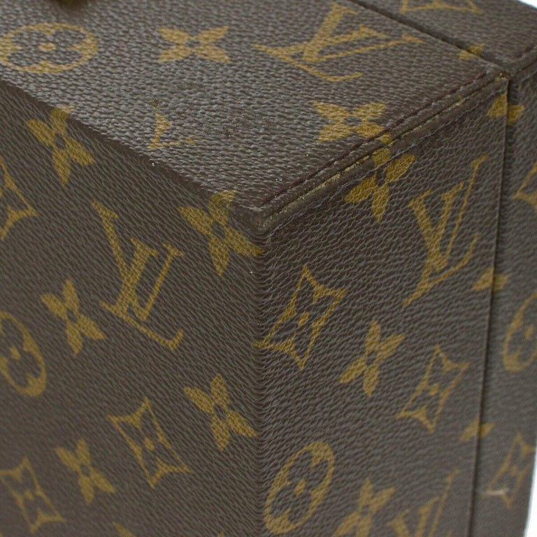 Louis Vuitton Limited Ed. Monogram Top Handle Men's Jewelry Travel ...