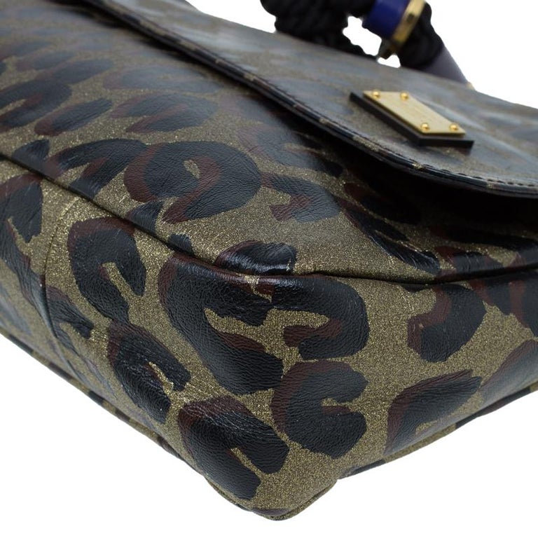 Louis Vuitton Limited Edition Leopard Nocturne African Queen Clutch at ...