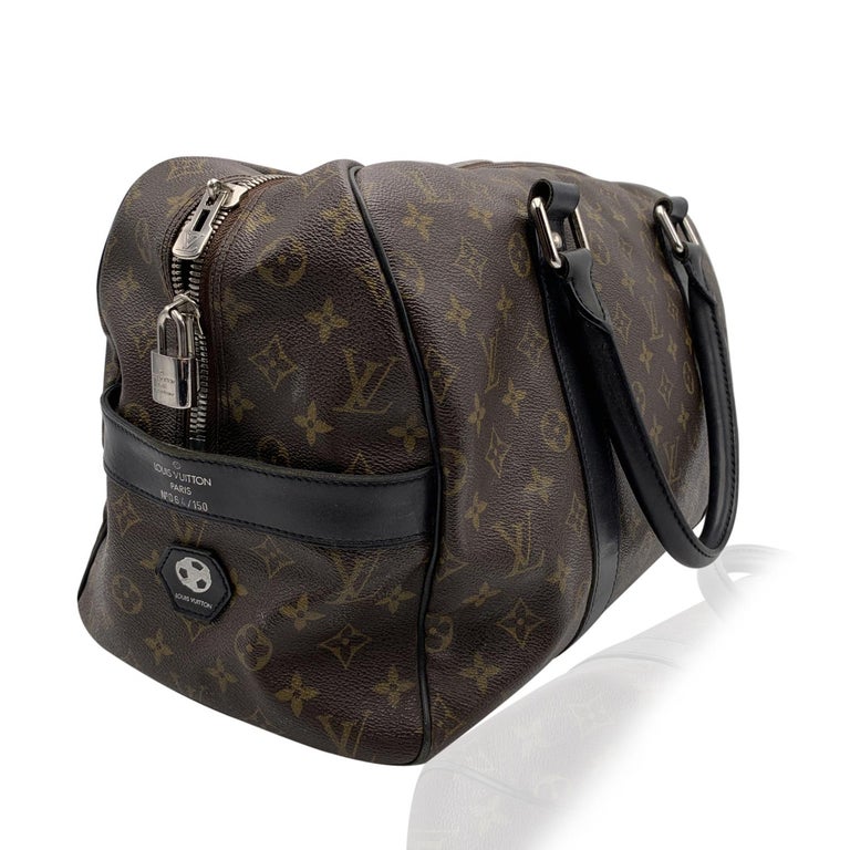 Louis Vuitton Limited Edition Monogram Macassar Canvas Duffle Bag For ...