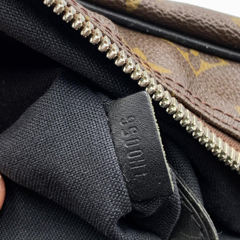 Louis Vuitton Limited Edition Monogram Macassar Canvas Duffle Bag For ...