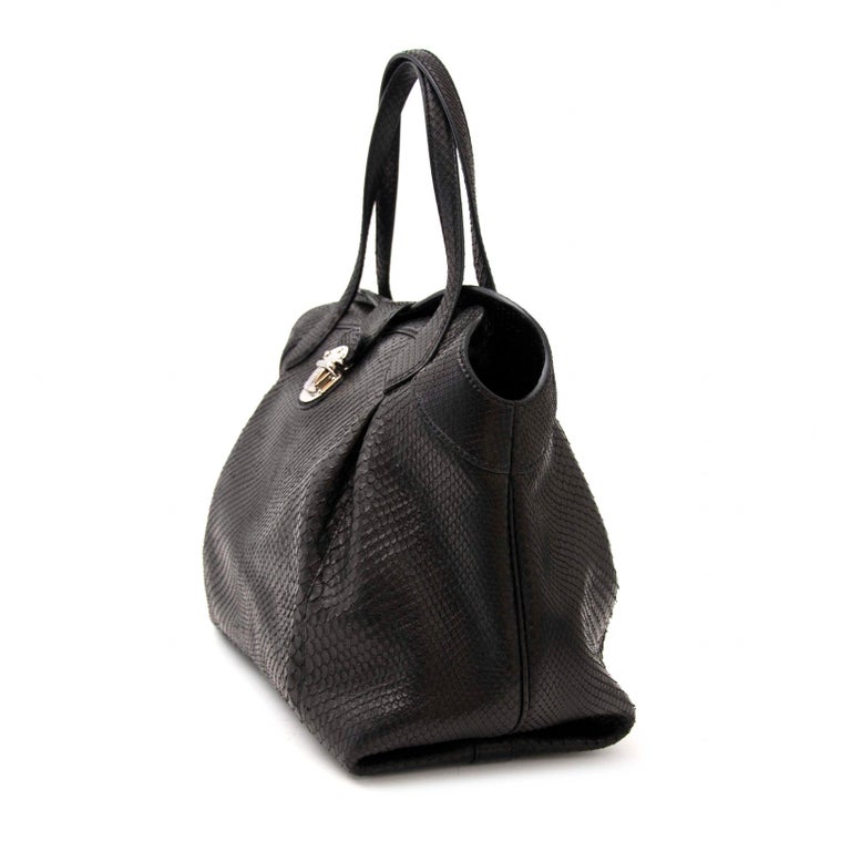 Louis Vuitton Limited Python Cirrus Top Handle Bag For Sale at 1stDibs