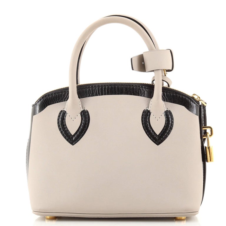Louis Vuitton Lockit Handbag Cuir Obession Leather BB For Sale at 1stDibs