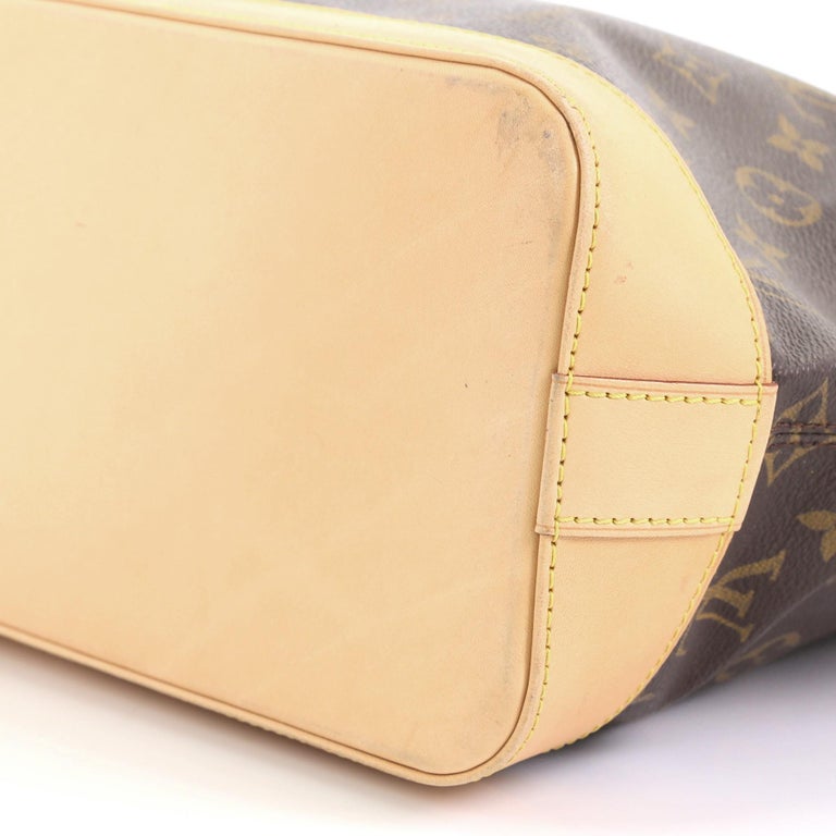 Louis Vuitton Lockit Handbag Monogram Canvas Horizontal at 1stDibs