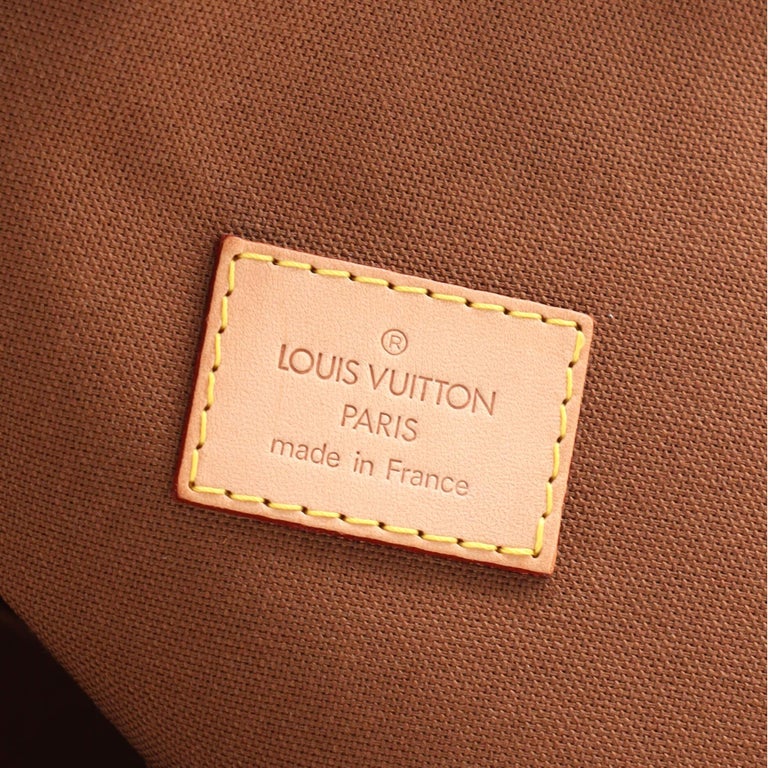 Louis Vuitton Lockit Handbag Monogram Canvas Horizontal For Sale at 1stDibs