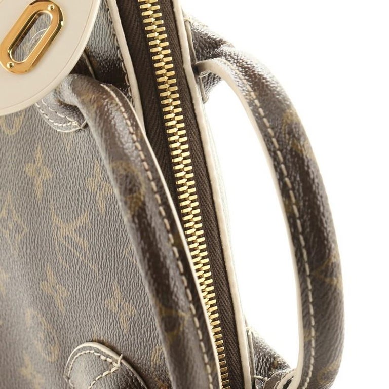 Louis Vuitton Lockit Handbag Monogram Fetish Canvas BB at 1stDibs