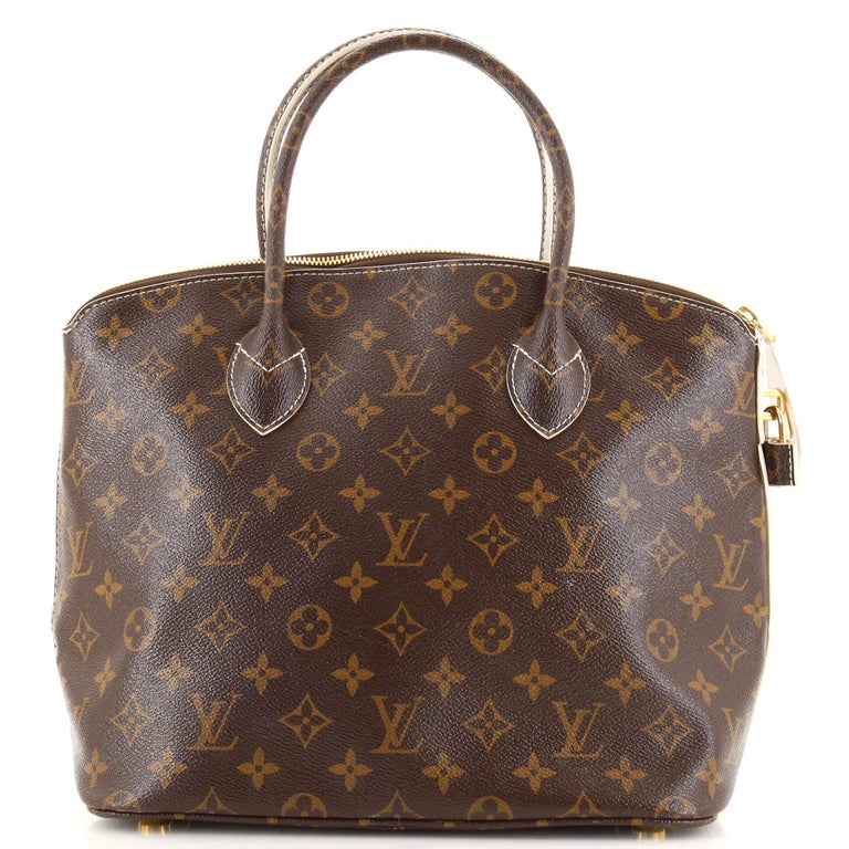 Louis Vuitton Lockit Handbag Monogram Fetish Canvas For Sale at 1stDibs