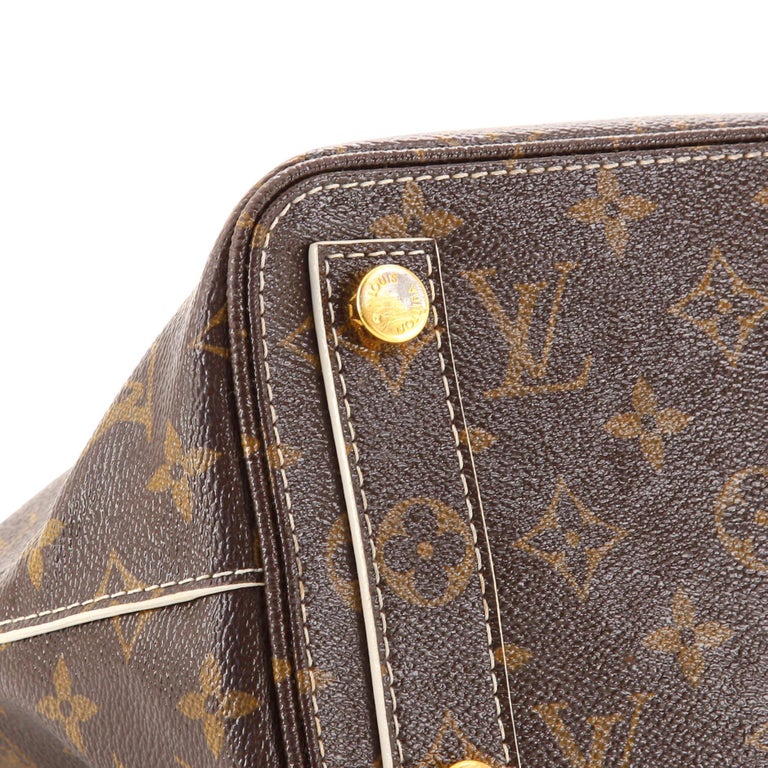 Louis Vuitton Lockit Handbag Monogram Fetish Canvas For Sale at 1stDibs
