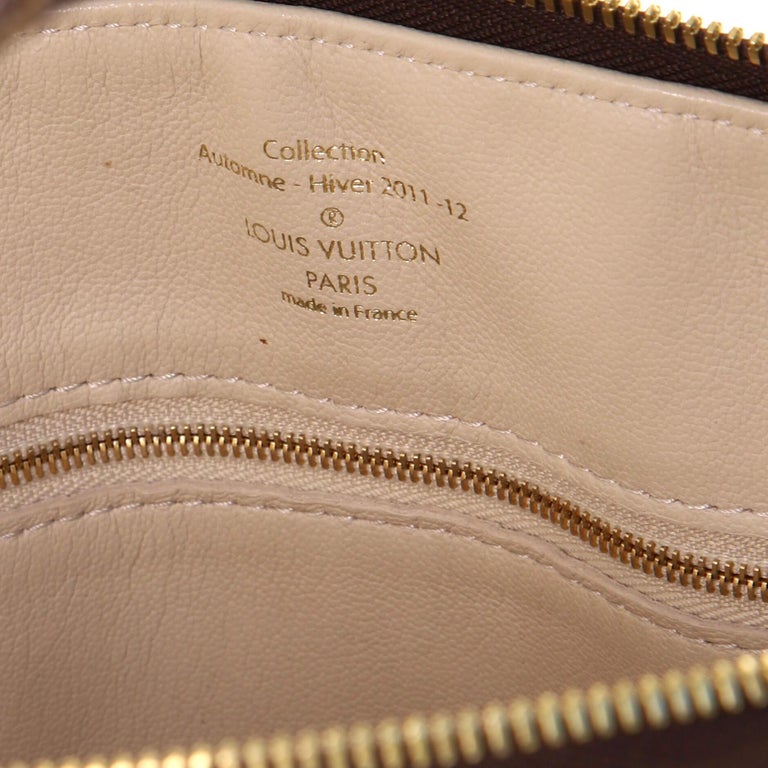 Louis Vuitton Lockit Handbag Monogram Fetish Canvas For Sale at 1stDibs