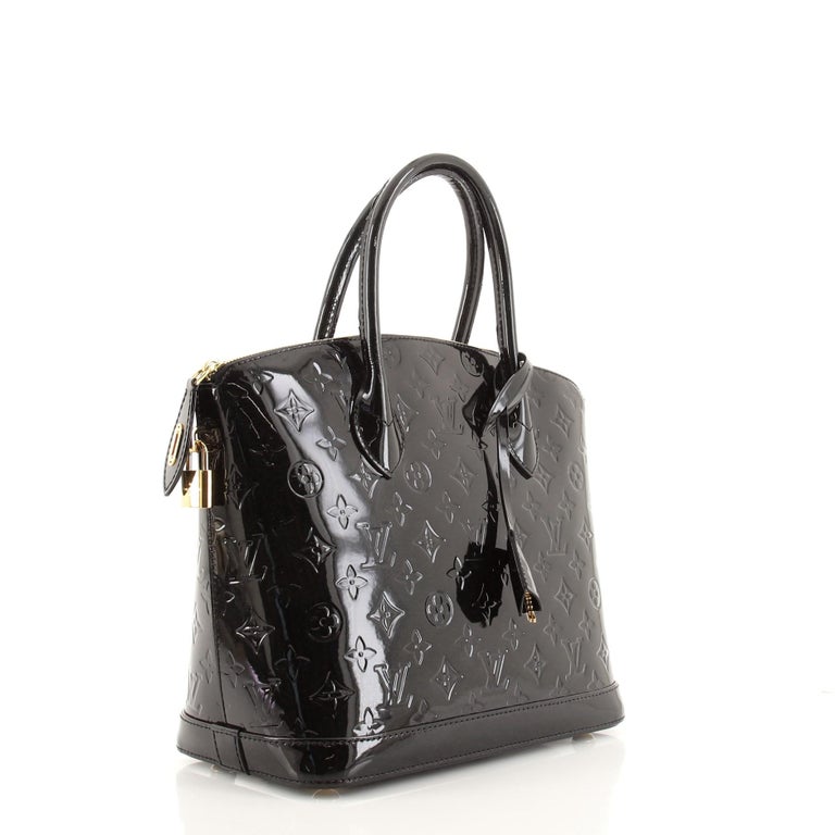 Louis Vuitton Lockit Handbag Monogram Vernis PM at 1stDibs