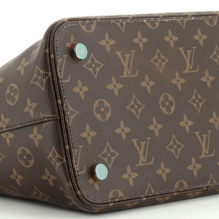 Louis Vuitton Lockit NM Handbag Monogram Canvas MM For Sale at 1stdibs