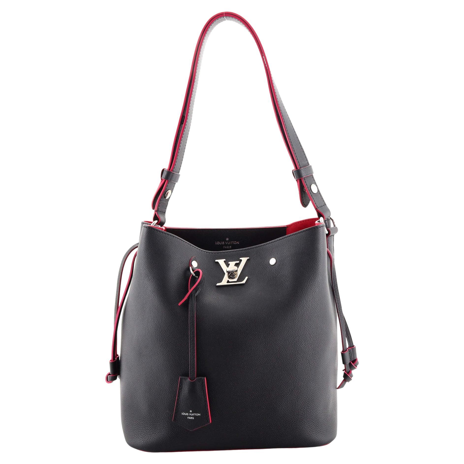 Louis Vuitton Lockme Bucket Bag Leather at 1stDibs | lockme bucket ...