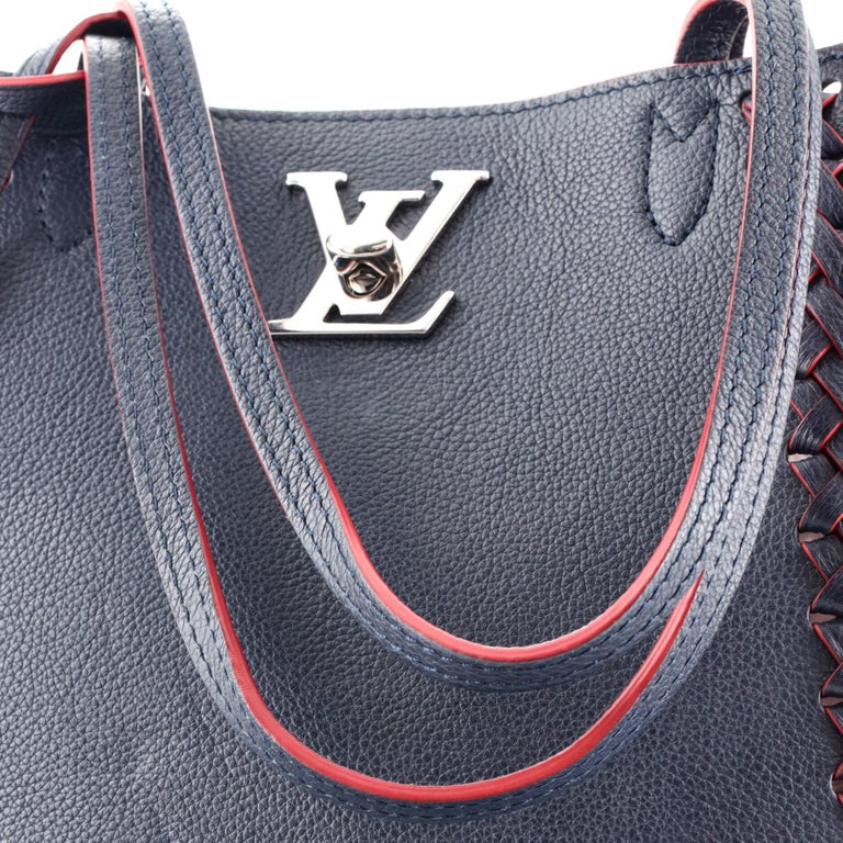 Louis Vuitton Lockme Cabas Braided Leather at 1stDibs