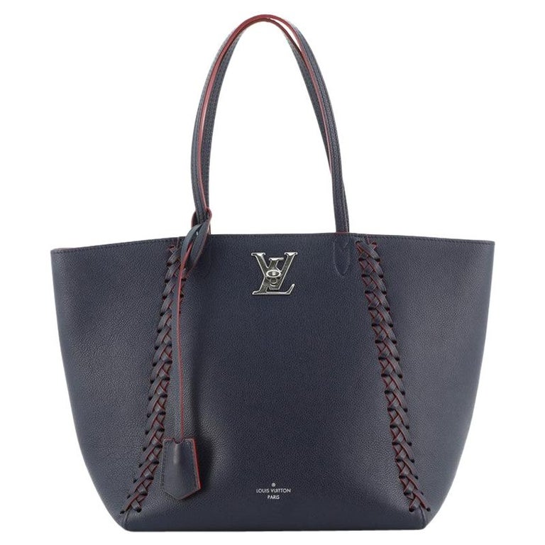 Louis Vuitton Lockme Cabas Braided Leather at 1stDibs