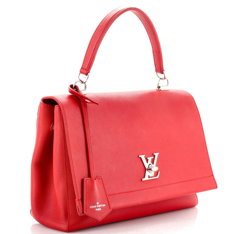 Louis Vuitton Lockme II Handbag Leather For Sale at 1stDibs