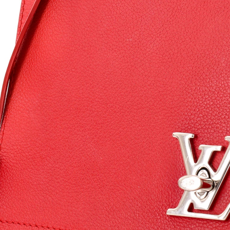 Louis Vuitton Lockme II Handbag Leather For Sale at 1stDibs
