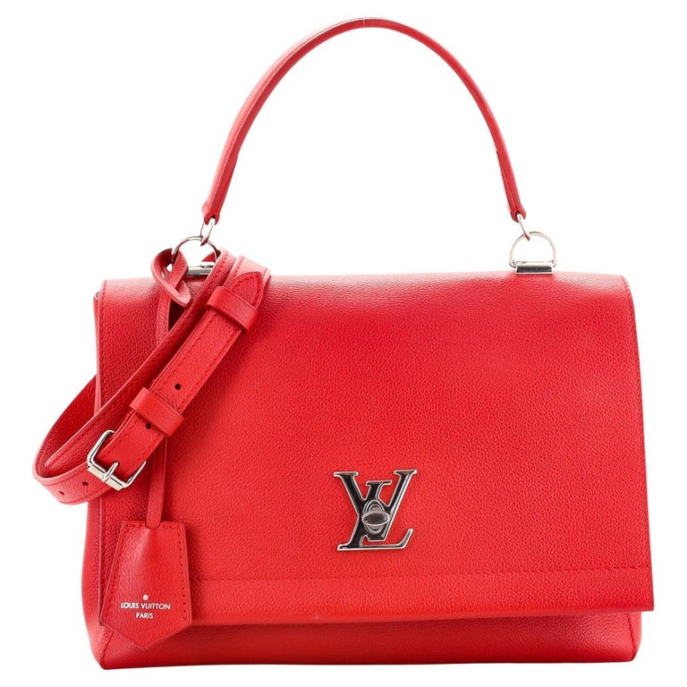 Louis Vuitton Lockme II Handbag Leather For Sale at 1stDibs