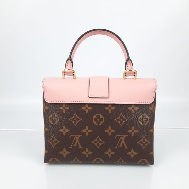 Louis Vuitton Locky BB Bag Dusty Pink Coated Monogram Canvas And ...