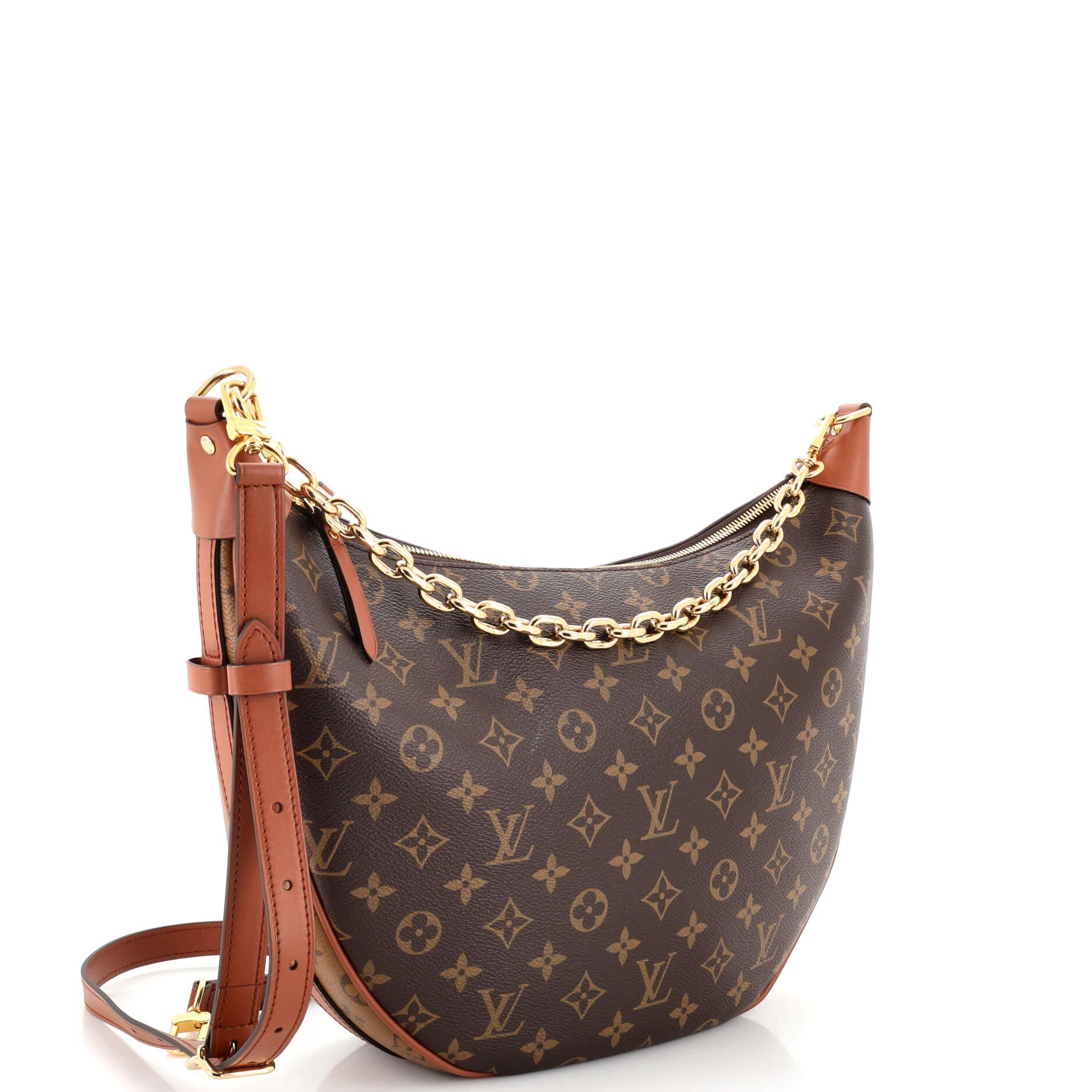 Louis Vuitton Loop Hobo Reverse Monogram Canvas at 1stDibs