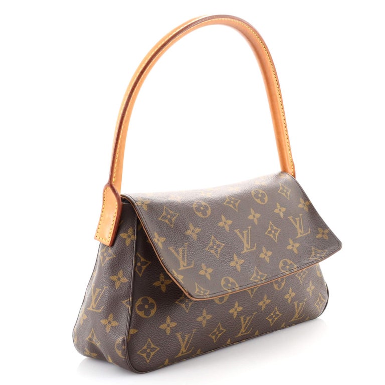 Louis Vuitton Looping Handbag Monogram Canvas Mini at 1stDibs