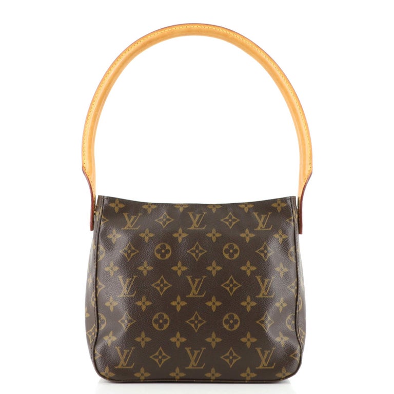 Louis Vuitton Looping Handbag Monogram Canvas MM For Sale at 1stDibs
