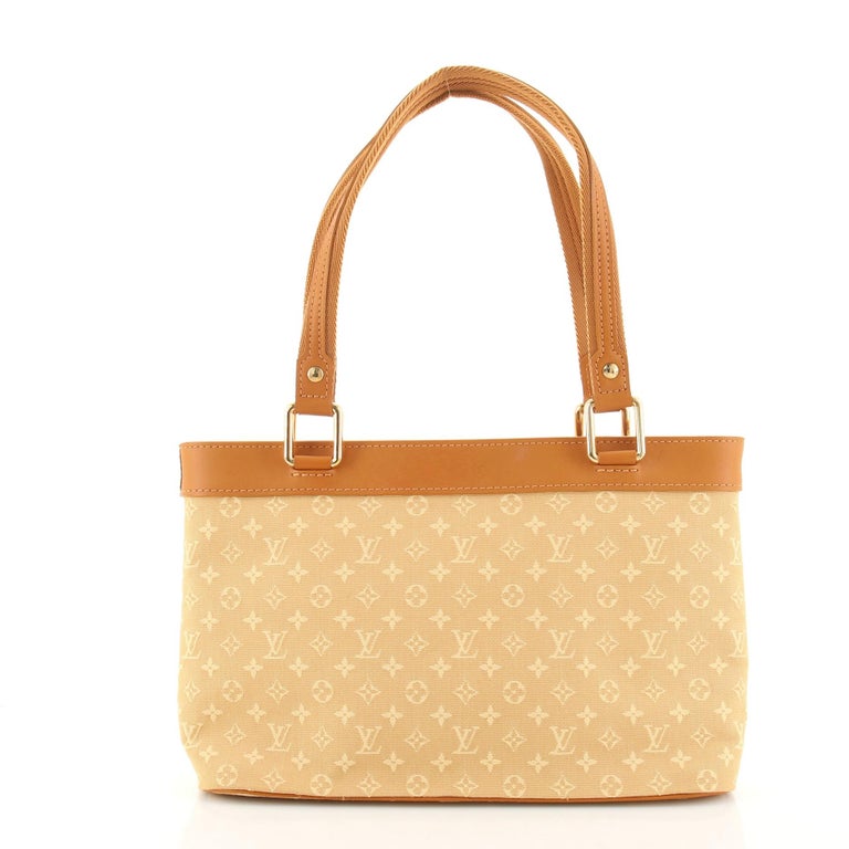 Louis Vuitton Lucille Handbag Mini Lin PM For Sale at 1stDibs