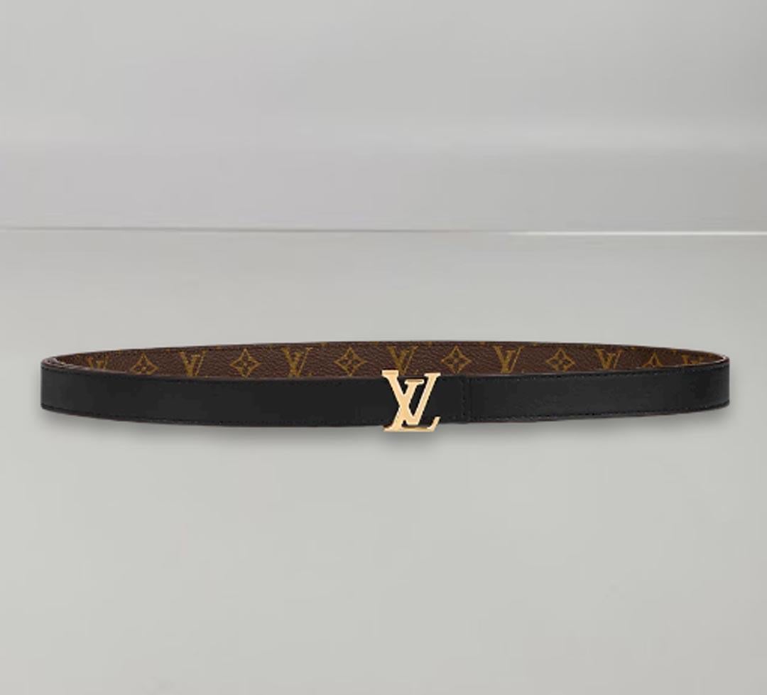 Louis Vuitton LV Iconic 20MM Reversible Belt 85cm For Sale at 1stDibs