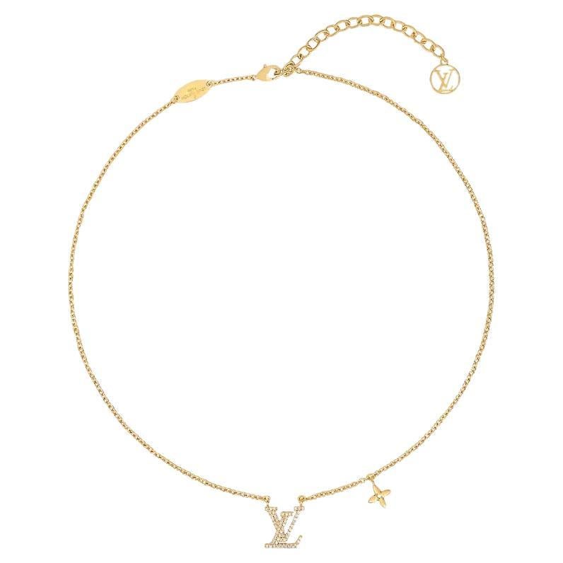 Louis Vuitton LV Chain Links Necklace For Sale at 1stDibs | louis ...