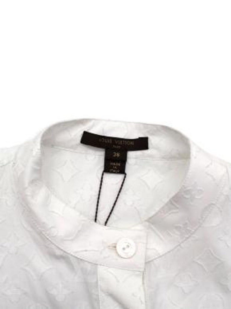 Louis Vuitton LV Monogram Jacquard Cotton Tunic For Sale at 1stDibs