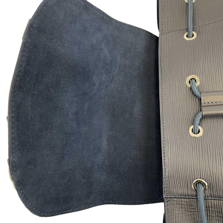 Louis Vuitton - LV - NEW Christopher MM Medium Navy Blue Backpack For ...