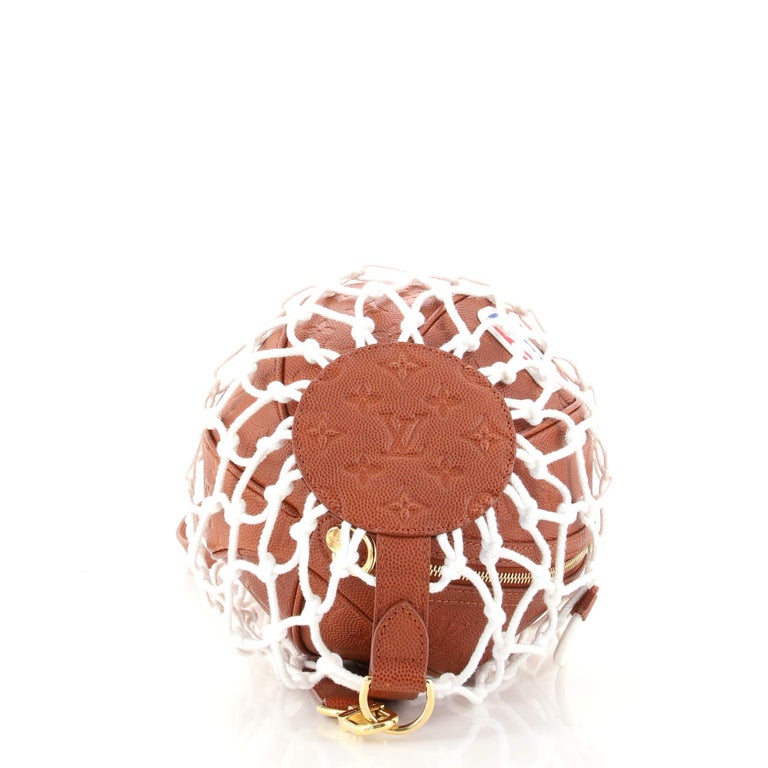 Louis Vuitton LV x NBA Ball in Basket Bag Monogram Embossed Leather For ...