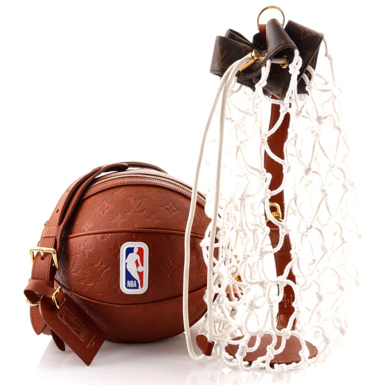 Louis Vuitton LV x NBA Ball in Basket Bag Monogram Embossed Leather For ...