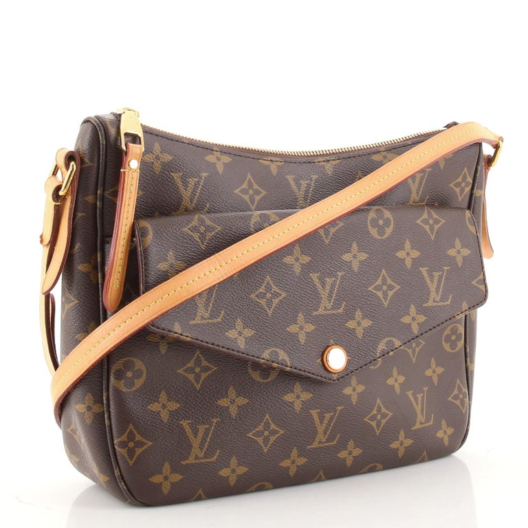 Louis Vuitton Mabillon Shoulder Bag Monogram Canvas For Sale at 1stDibs