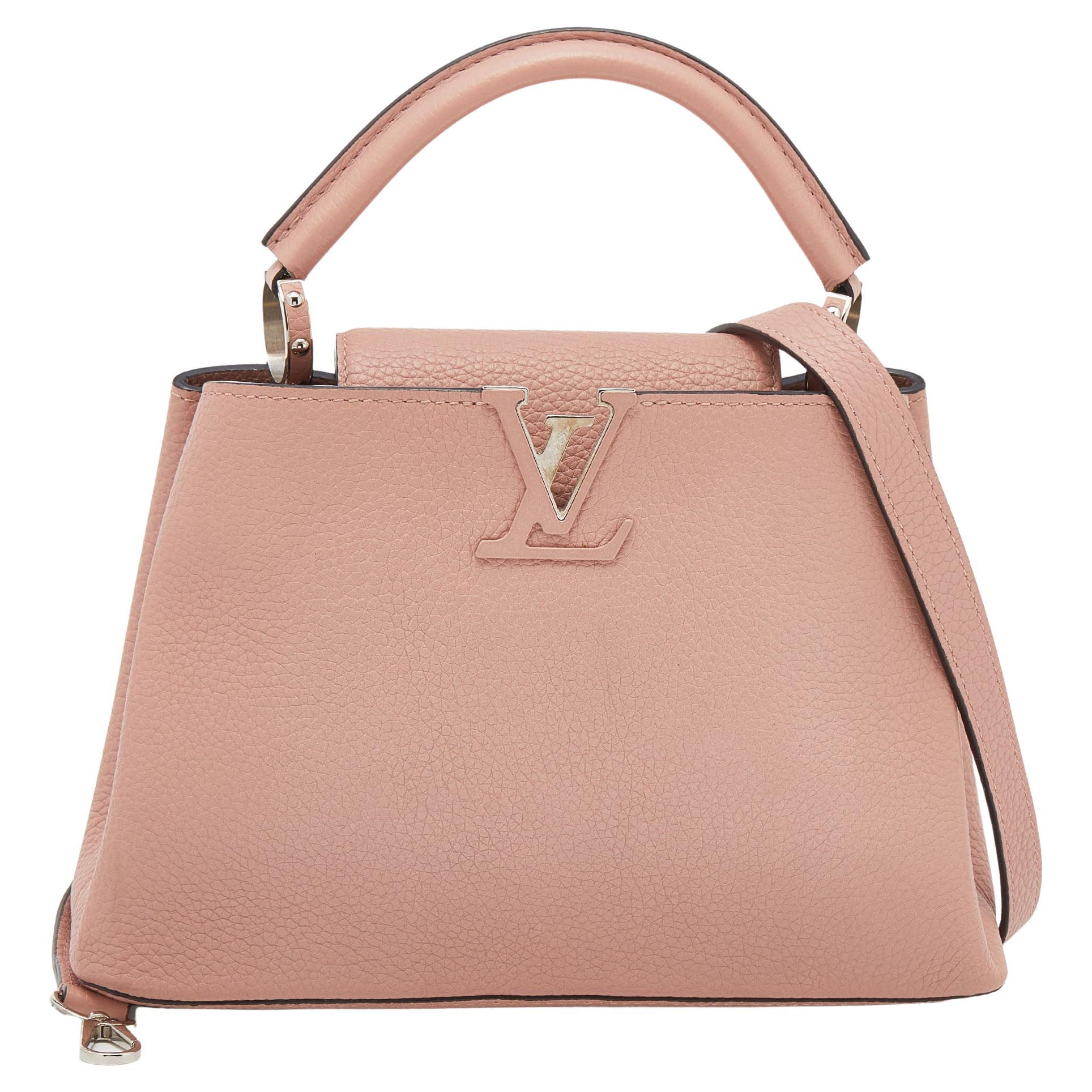 Louis Vuitton Capucines Bag Leather with Embellished Detail BB at 1stDibs