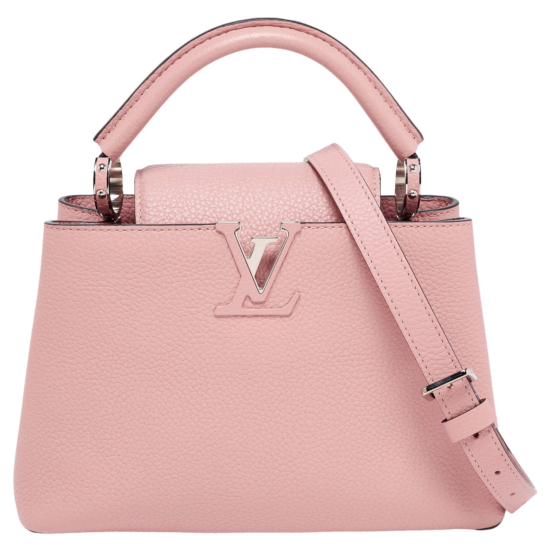Louis Vuitton Magnolia Taurillon Leather Capucines BB Bag at 1stDibs