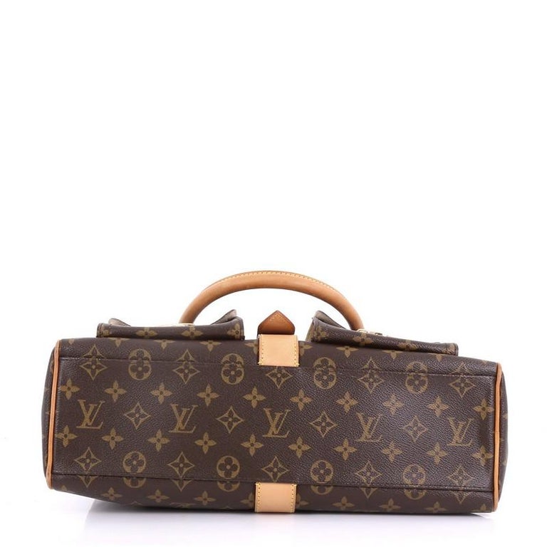 Louis Vuitton Manhattan Handbag Monogram Canvas GM at 1stDibs