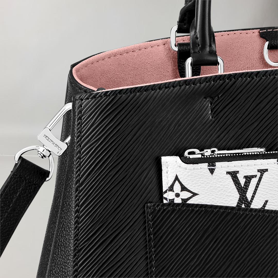 Louis Vuitton Marelle MM Tote Bag Black Epi grained cowhide leather For ...