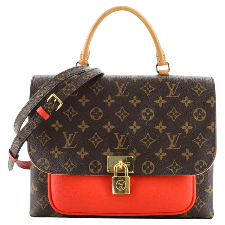 Louis Vuitton Marignan Handbag Monogram Canvas with Leather For Sale at ...